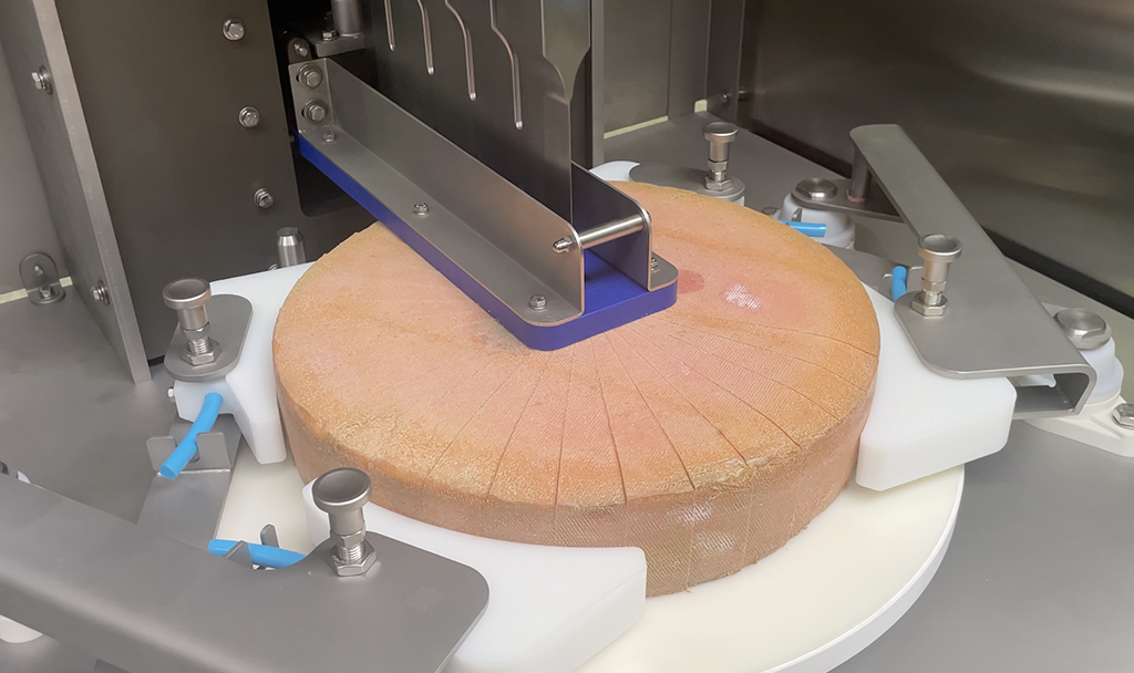 Machine de découpe de fromage rond portions - ERMA 30F - BFR Systems