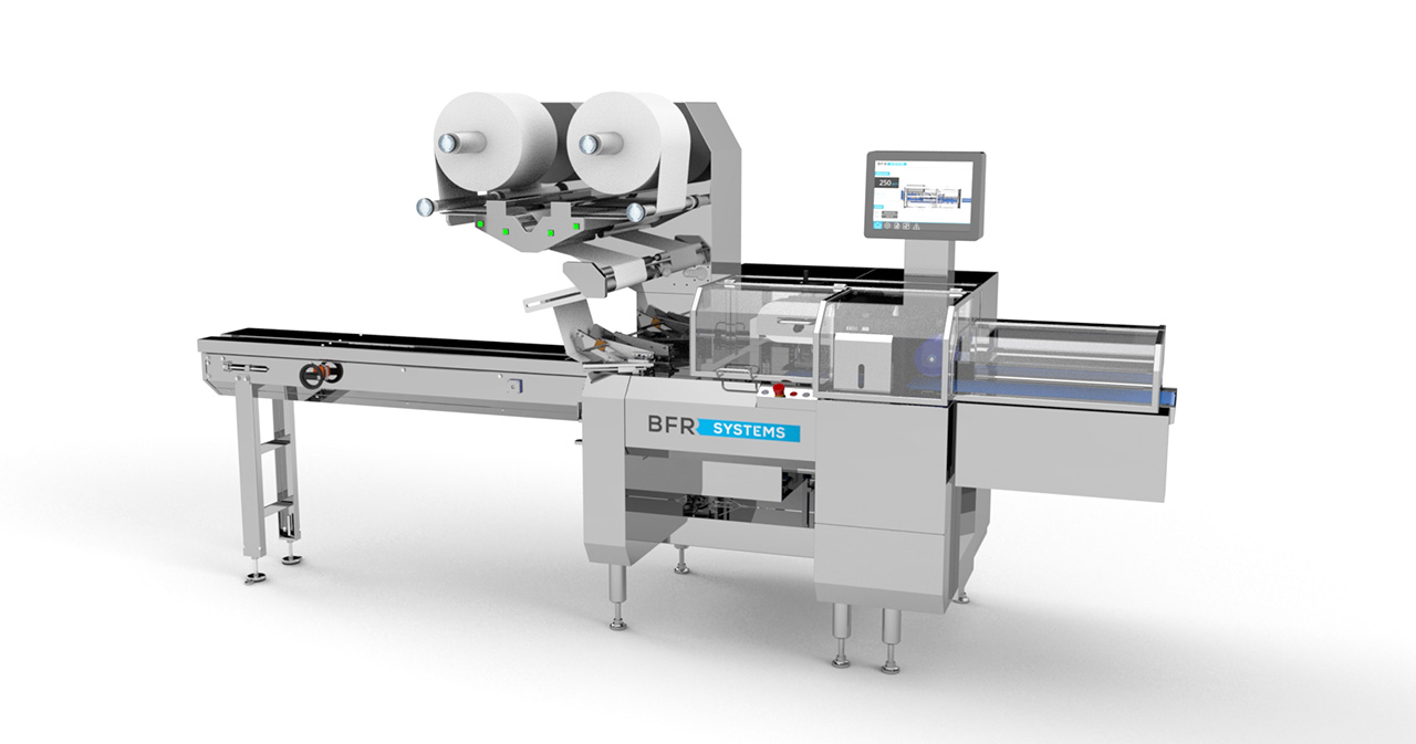 Machine d'emballage Flowpack pour la Viande - BFR Systems