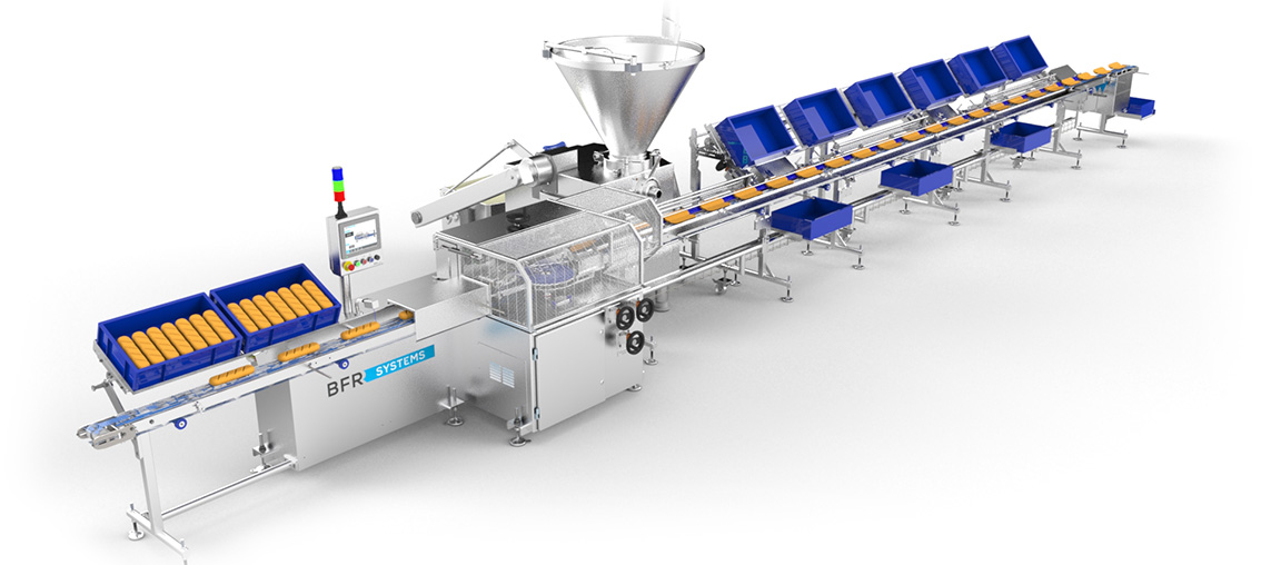 Ligne de Production de Sandwichs Baguette et Paninis - BFR Systems