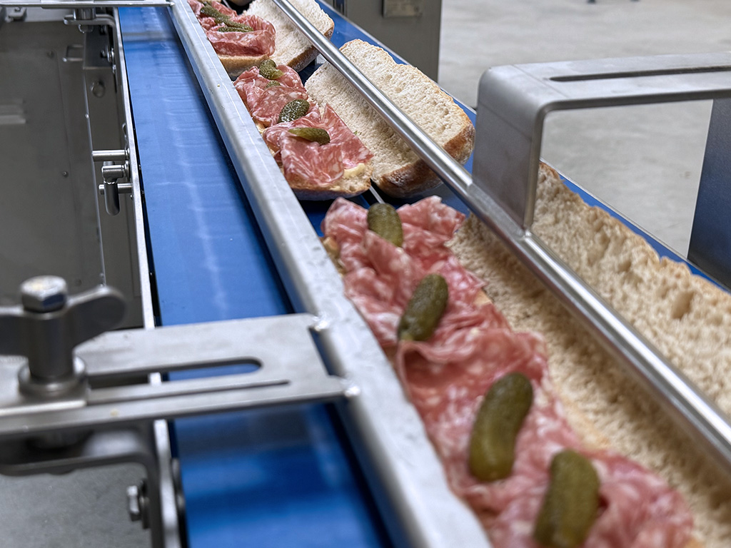 Ligne de Production de Sandwichs Baguette et Paninis - BFR Systems