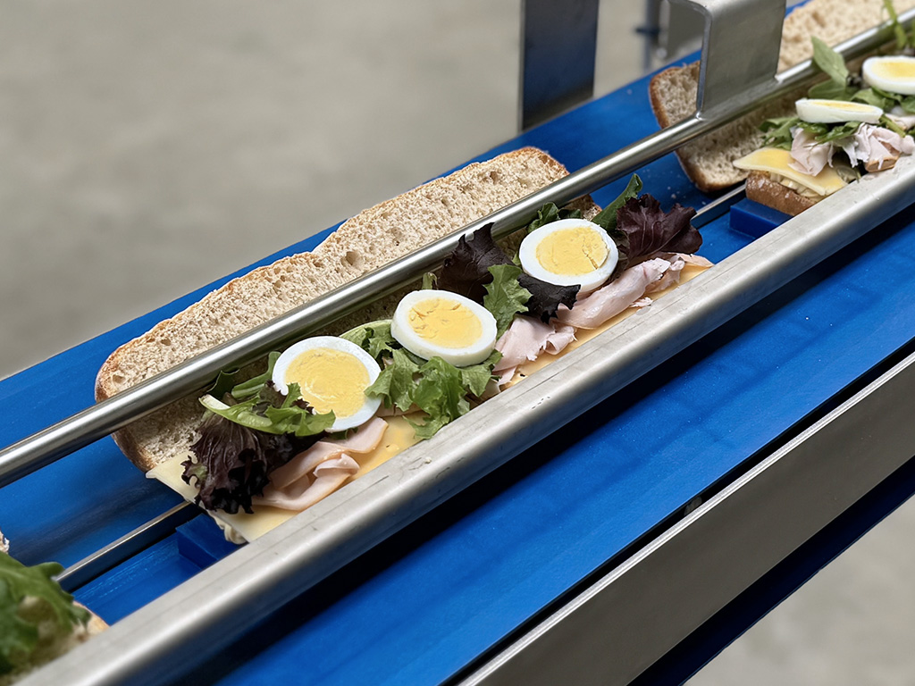 Ligne de Production de Sandwichs Baguette et Paninis - BFR Systems